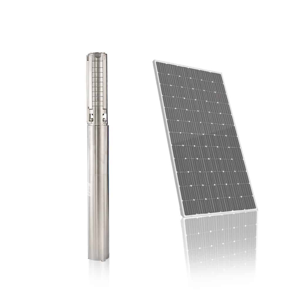 SKP-4SP5-8 Hybrid Solar Pump | Water Pump Hybrid AC/DC | MPPT motor