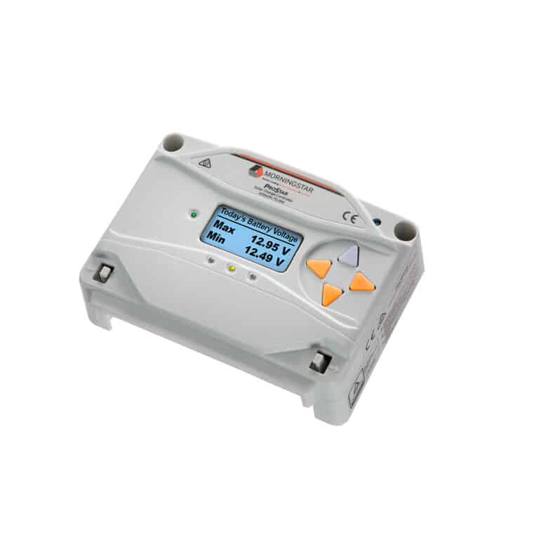 Prostar- 15 with meter Solar Charge Controller 12/24V,15A - Maxima Solar