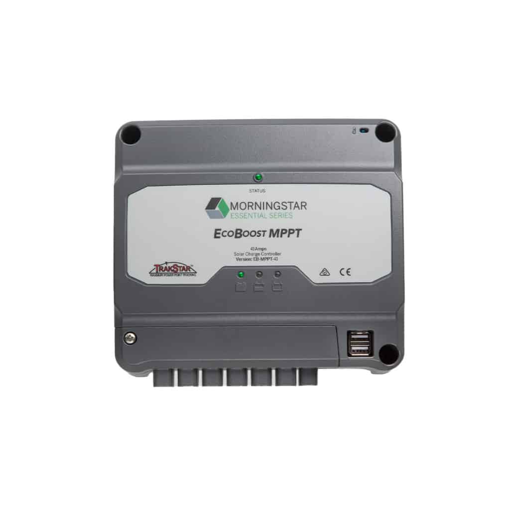EcoBoost 40A MPPT Solar Charge Controller | Efficient Power