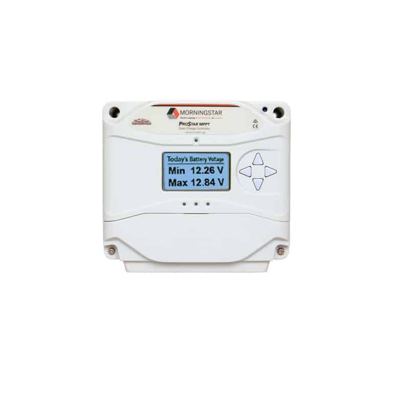 Prostar MPPT Charge controller w/meter 25A-12/24/48V output,150V ...