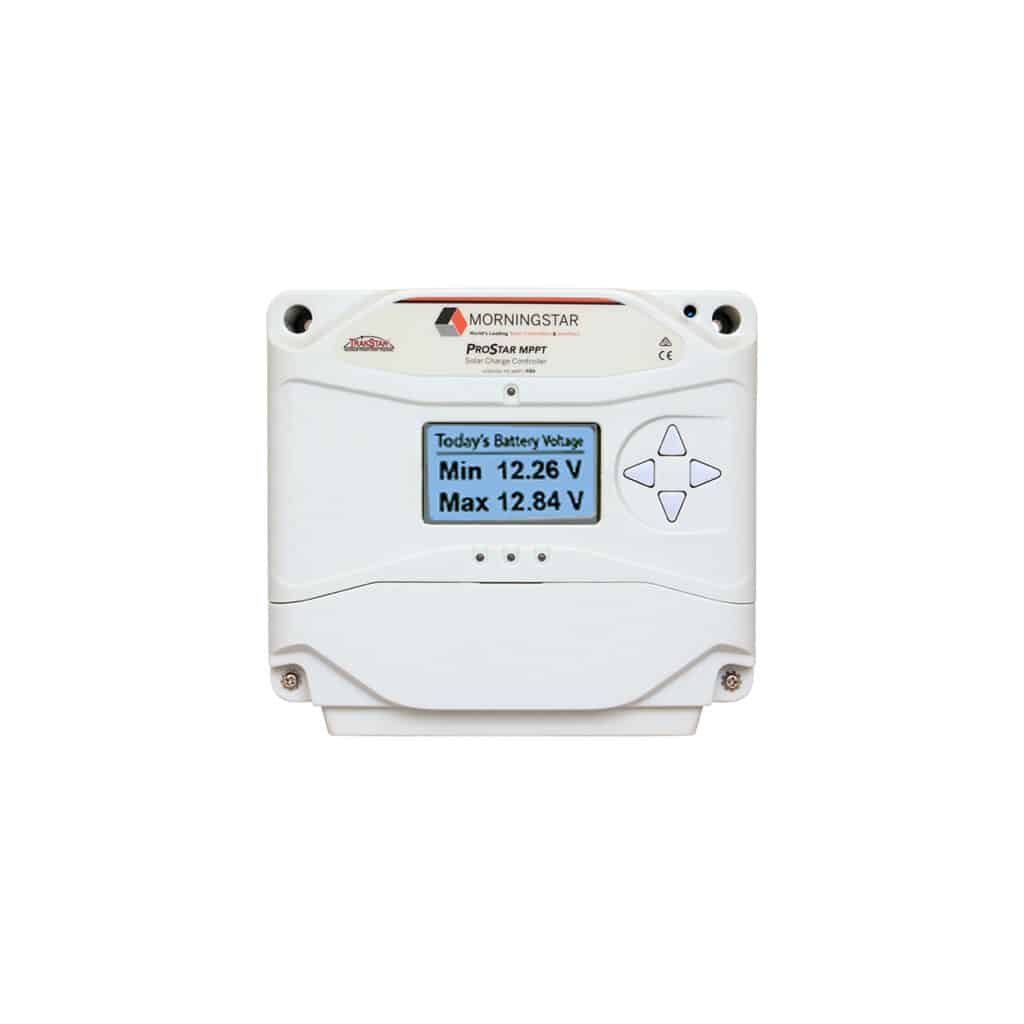 Prostar MPPT Charge controller w/meter 40A-12/24/48V output,150V ...