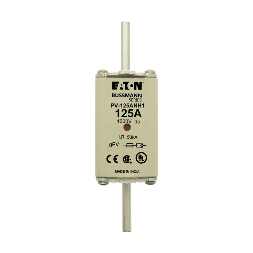 Eaton 125A 1000V DC PV Fuse for Solar Systems | Buy at Maxima.Solar