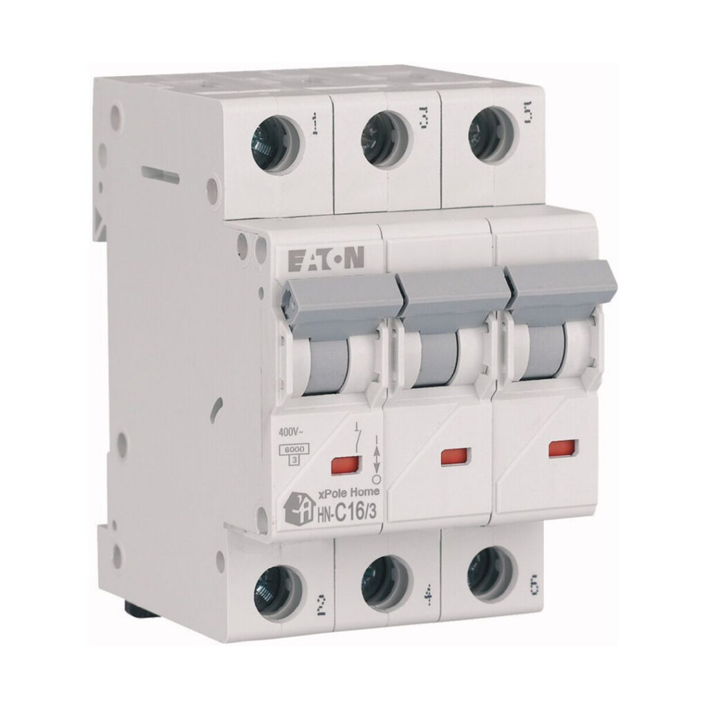 Eaton 16A 400V AC MCB Breaker 3 Pole | Available at Maxima.Solar